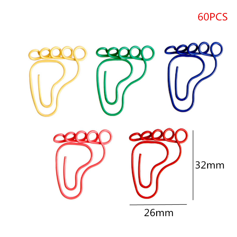 50 Stks/doos Kleurrijke Muziek Shaped Paperclips D... – Grandado
