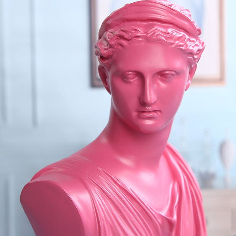 Nordic Apollo Character Statue Resin Bust Sketch S... – Grandado