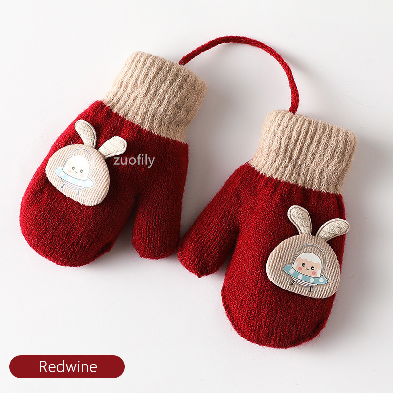 Dikker Wanten Voor Kinderen Kids Wanten Winter Wol... – Grandado