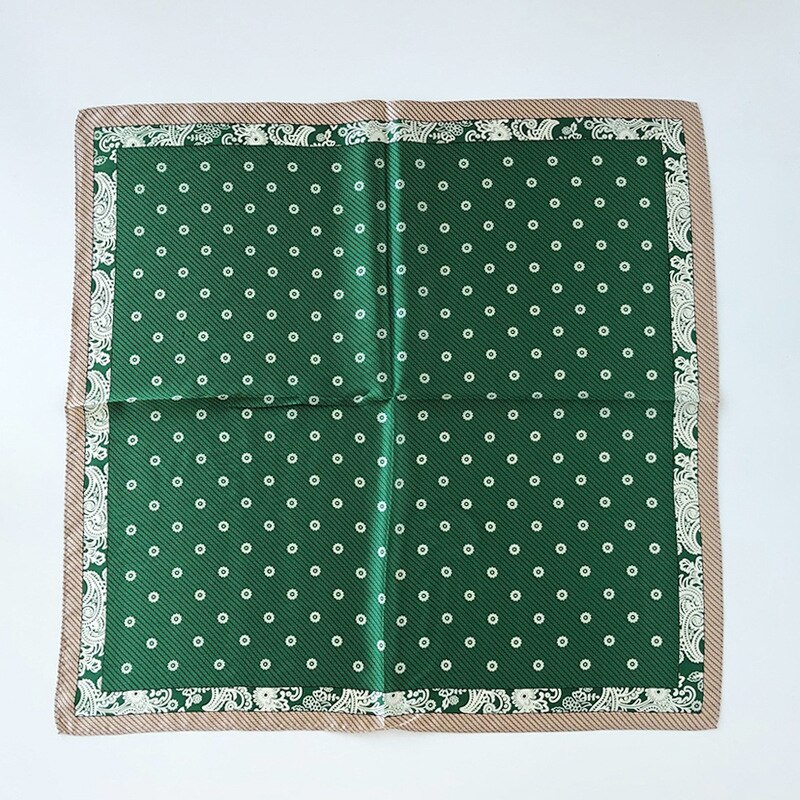 Brand Small Square Neck Scarf Women Silk Scarves P... – Grandado