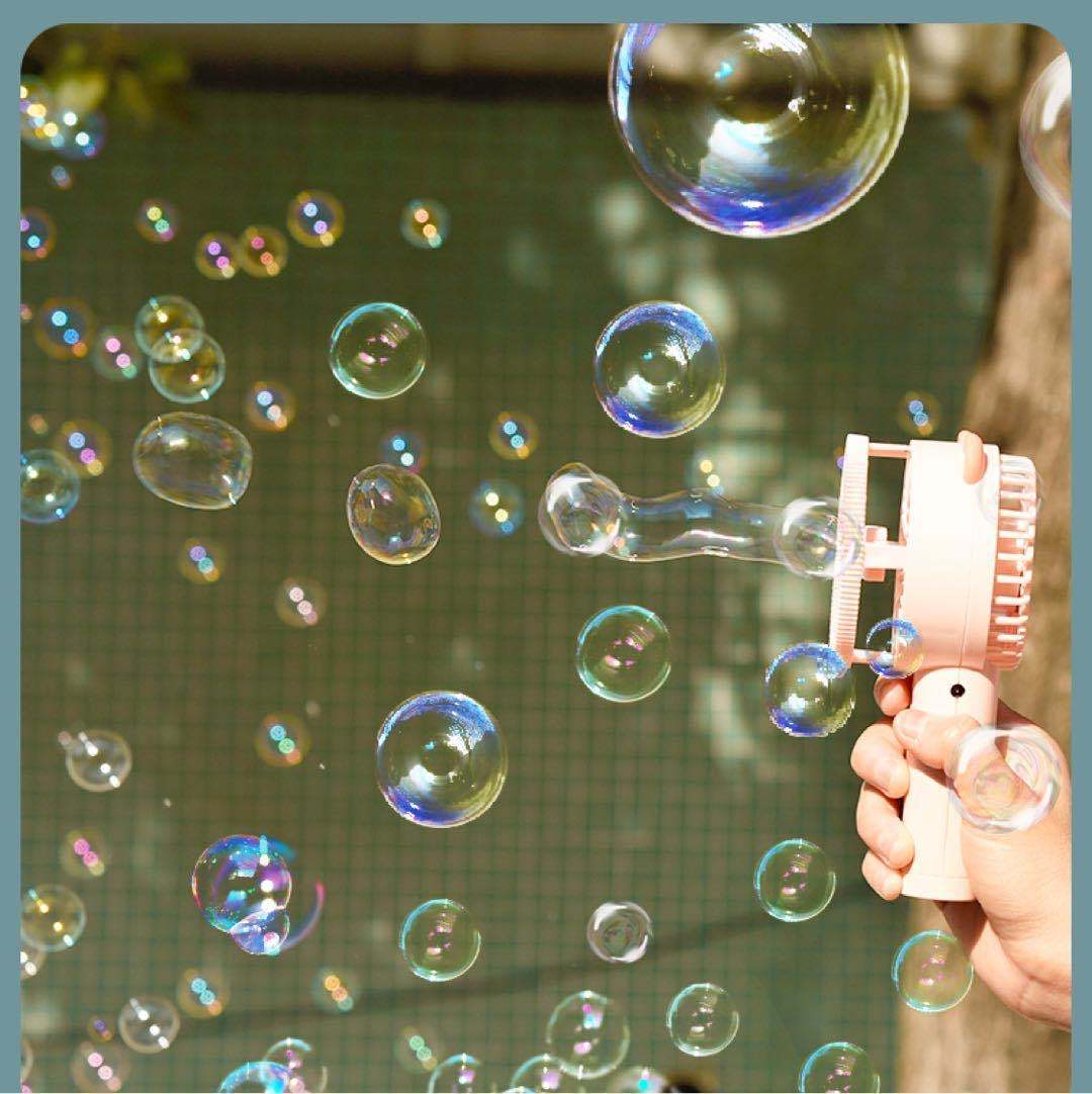 Kinderen Bubble Fan Speelgoed Bubble Maker Mini Ve... – Grandado