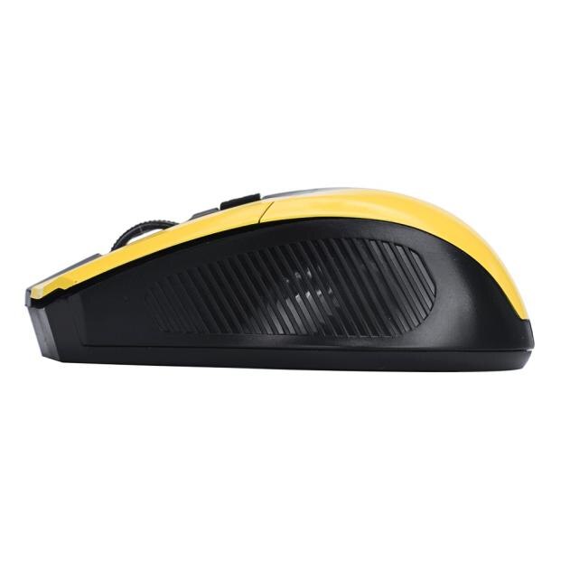 Yellow boy game business office mouse 2.4GHz Mice ... – Vicedeal