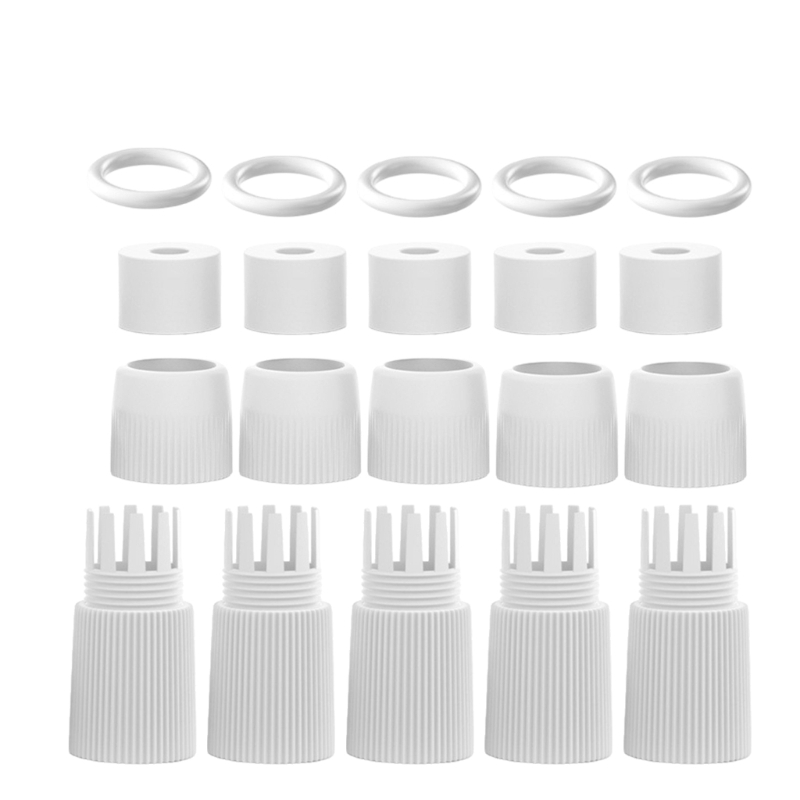 5Pc Wit Zwart Rj45 Waterdichte Connector Cap Besch... – Grandado