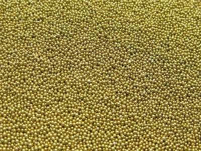 50Gram Light Gold Glass Micro Beads Microbeads No-... – Vicedeal