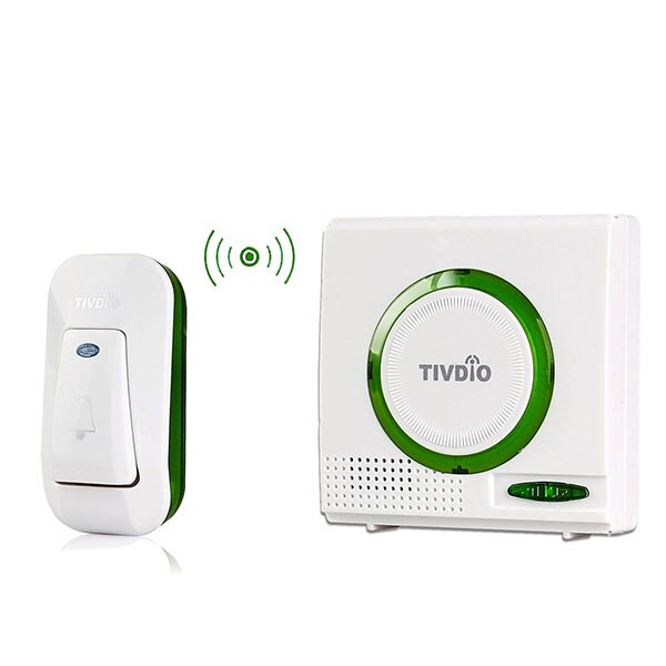 2 color Wireless Battery Doorbell Chime Kit Remote... – Grandado
