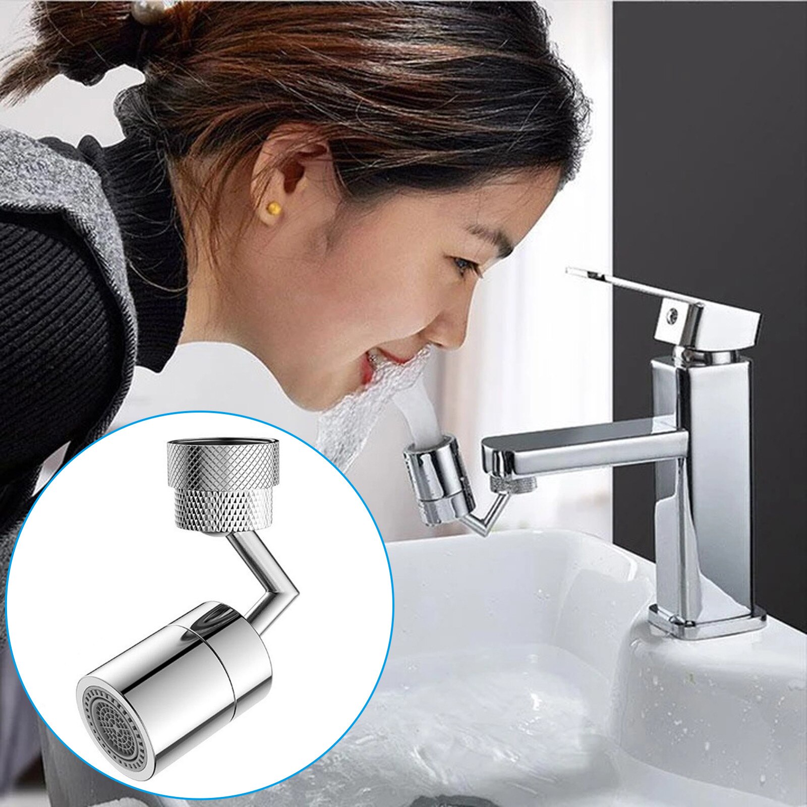 720 Degree Rotating Kitchen Faucet Aerator Water F... – Vicedeal