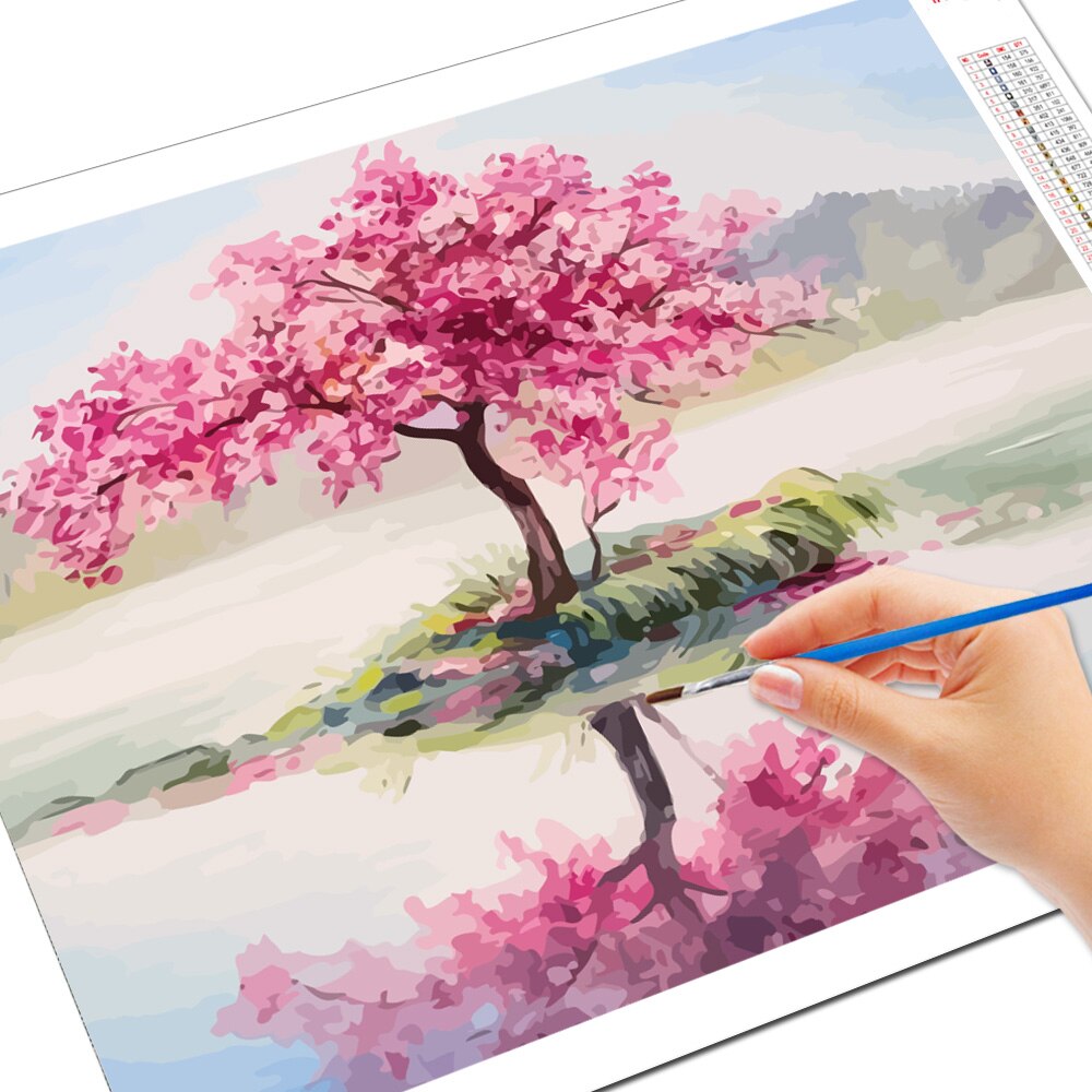 EverShine Coloring By Numbers Landscape Handmade A... – Grandado