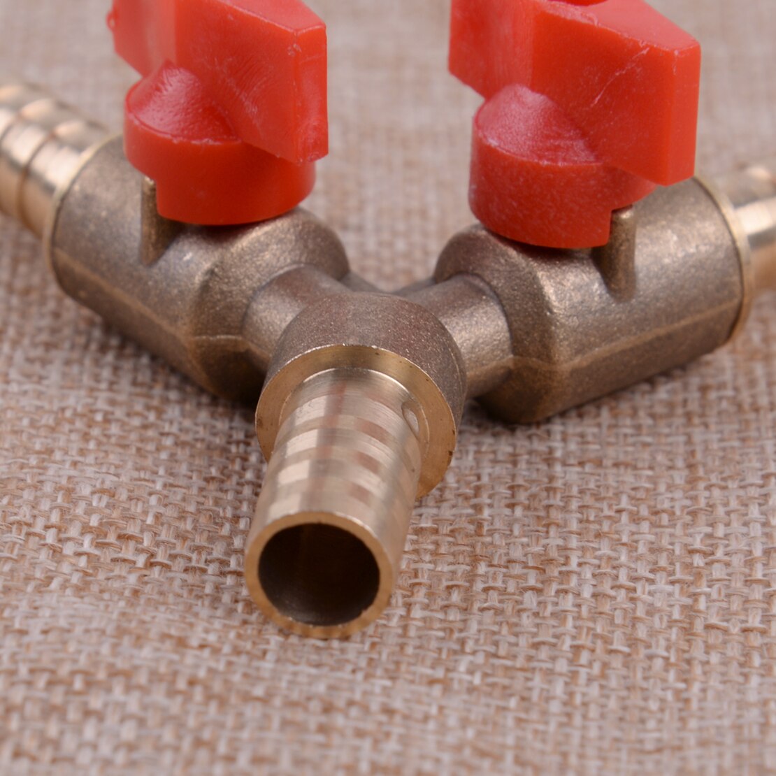 Universal 3/8" 10mm Brass Y 3-Way Shut off Clamp F... – Vicedeal