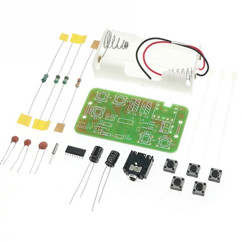 DIY Radio Kit FM Stereo Radio Learning Patch Compo... – Grandado