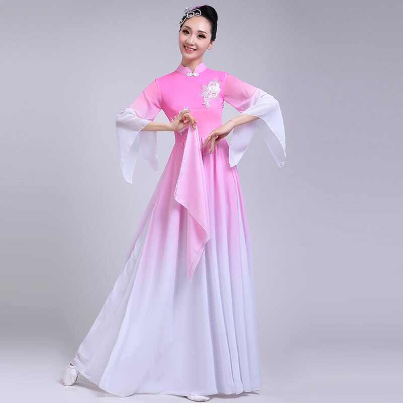 Chinese style Hanfu hmong classical dance costumes... – Grandado