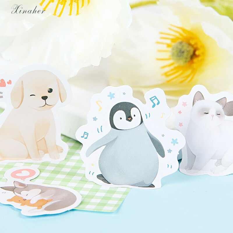 XINAHER 46 pcs/box Cute Small animal series mini p... – Grandado