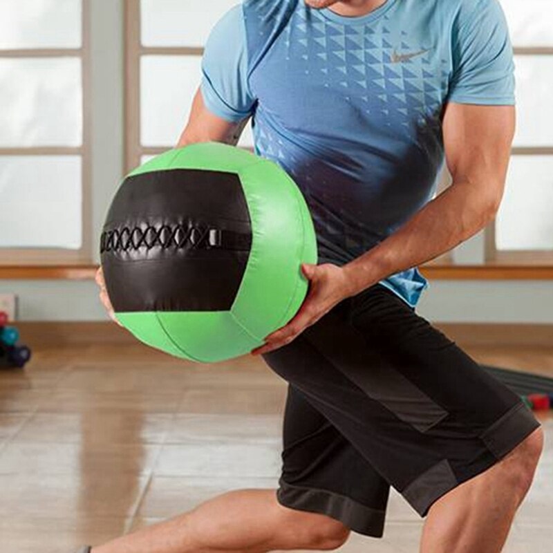 Ran Color 35cm Empty Medicine Ball Soft Wall Ball ... – Grandado