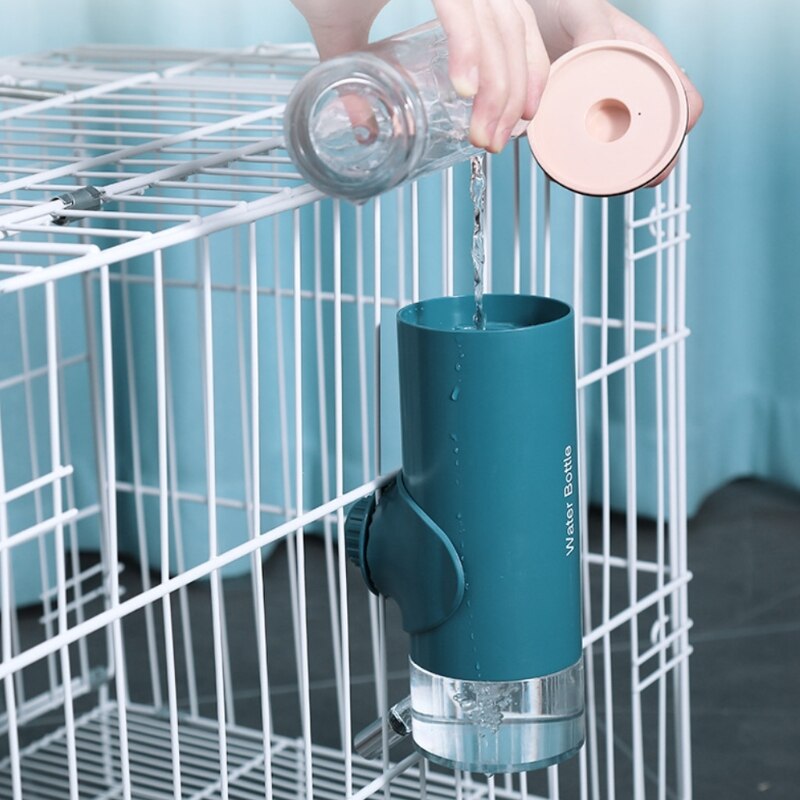 Dog Automatic Stainless Steel Ball Drinker Bottle ... – Vicedeal