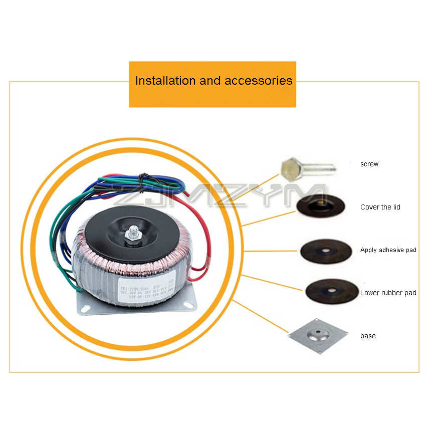 300 Watt Circular Transformer Power Supply Front A... – Vicedeal