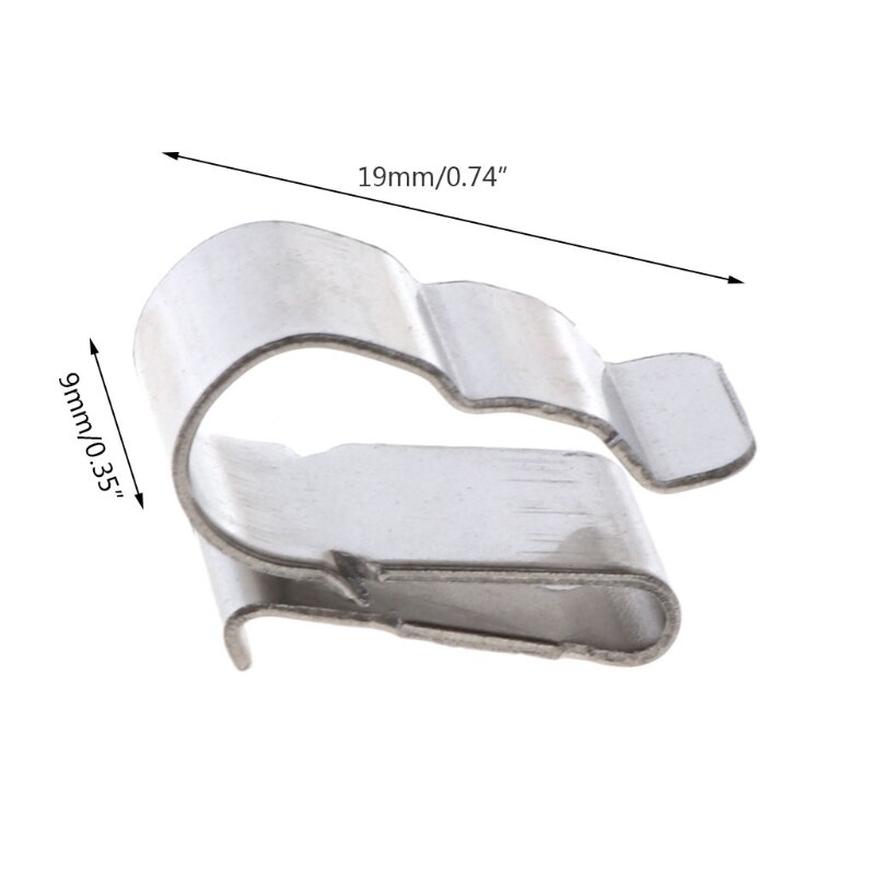 50Pcs 2x6mm Edelstahl Solar PV Kabel Clips Für Sys... – Vicedeal