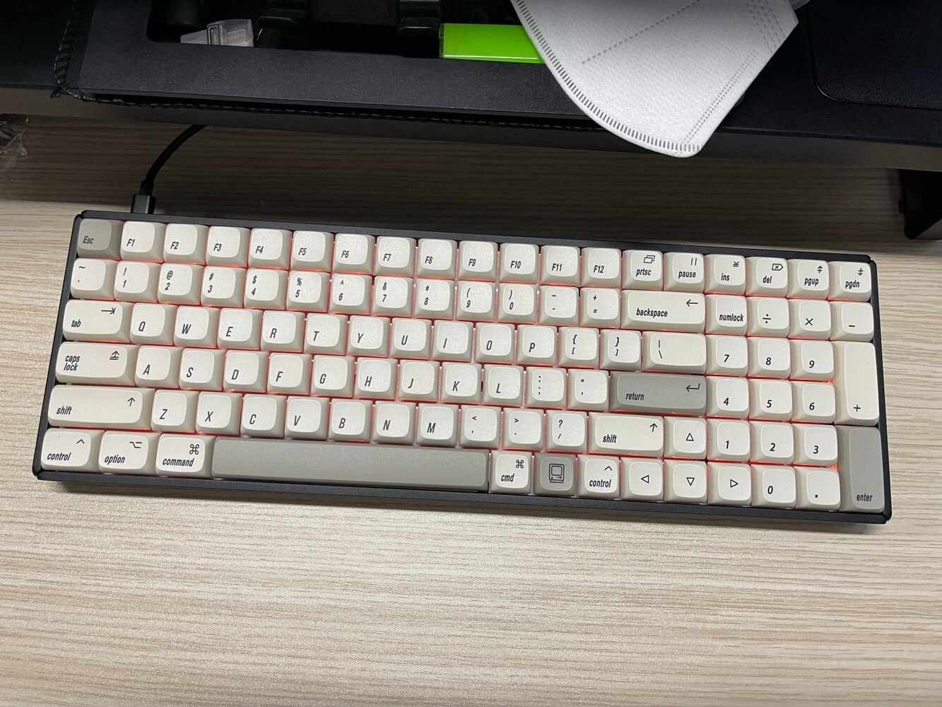 XDA Profile English White Style PBT Keycap Dye Sub... – Grandado