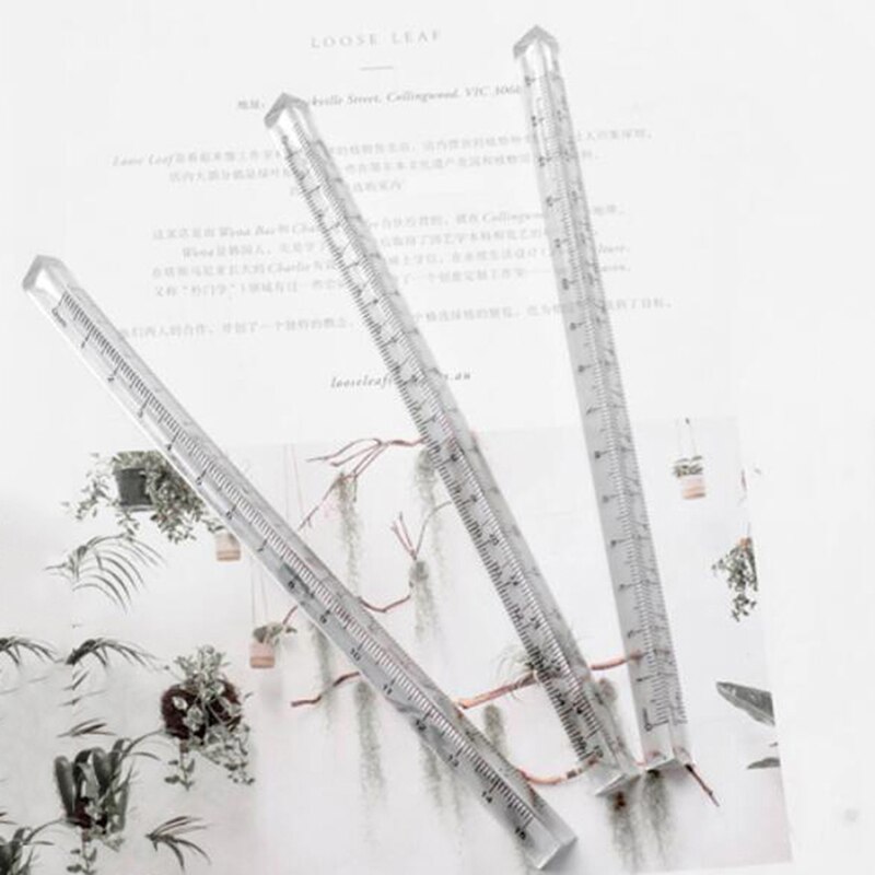 15cm Transparent Straight Ruler Students Stationer... – Grandado
