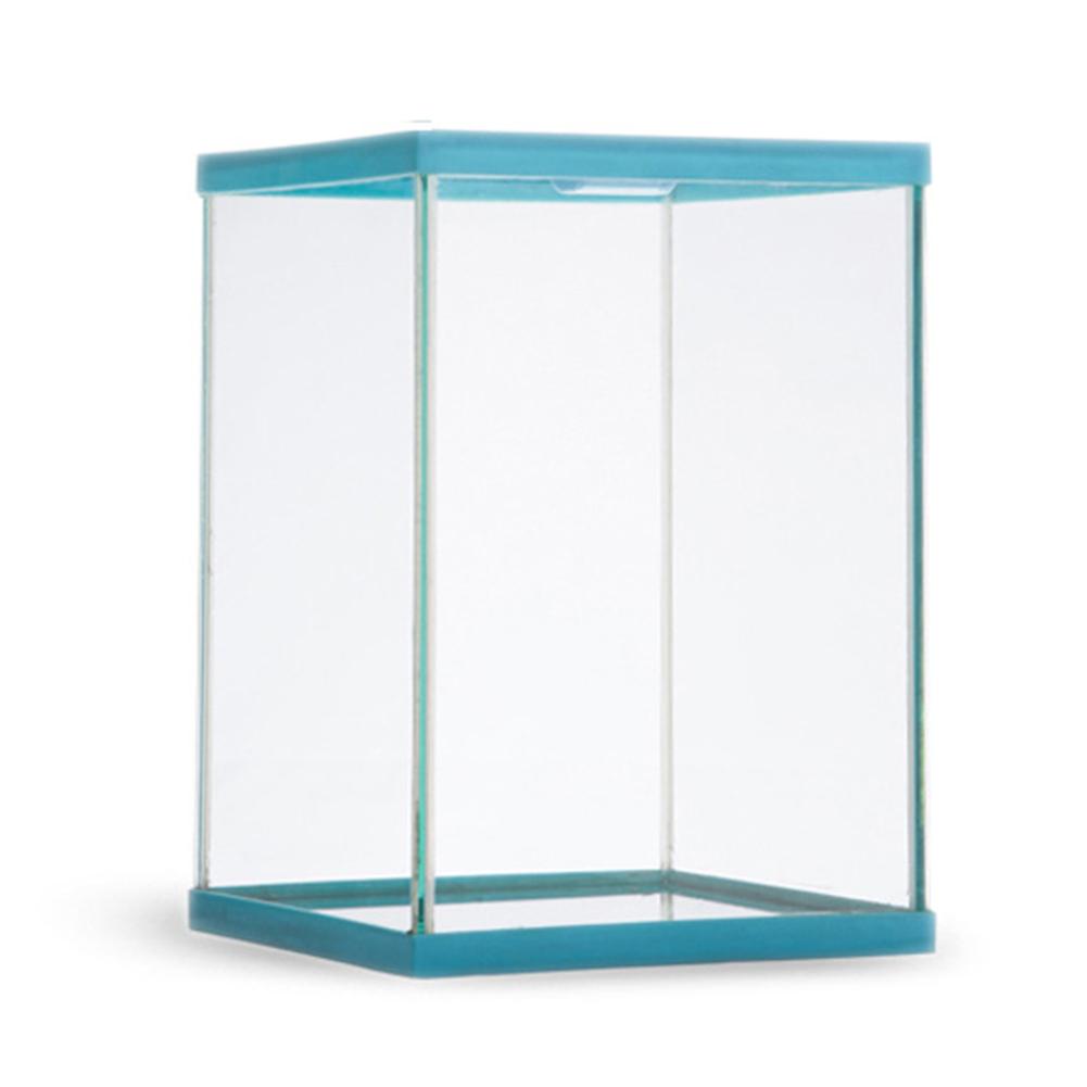 Reptile Glass Terrarium Amphibians Feeding Box Tra... – Vicedeal