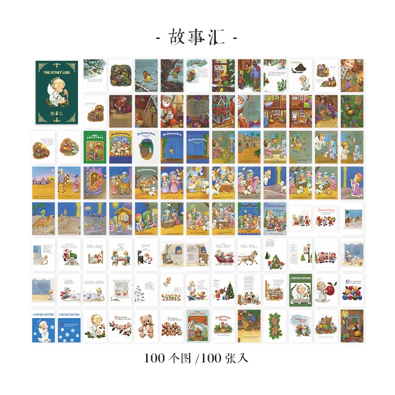 100 Sheets Memo Pads Sticky Notes Merry Christmas ... – Grandado