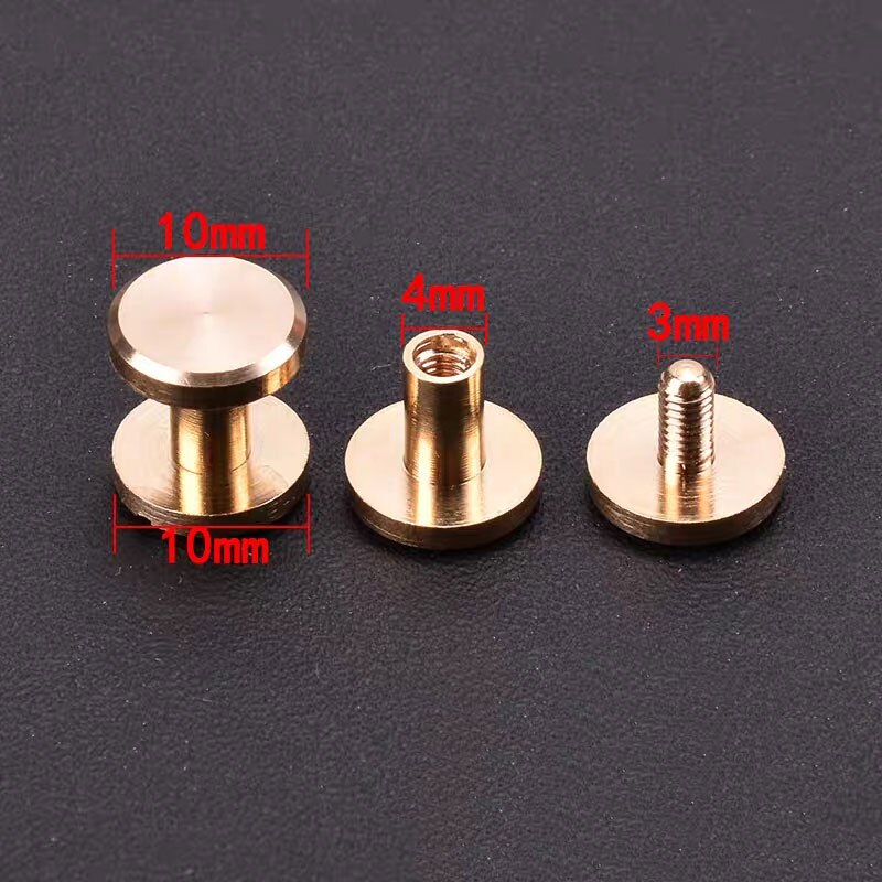 6 Stuks 4/5/6/7/8/10/12/15/20Mm massief Messing Bi... – Grandado