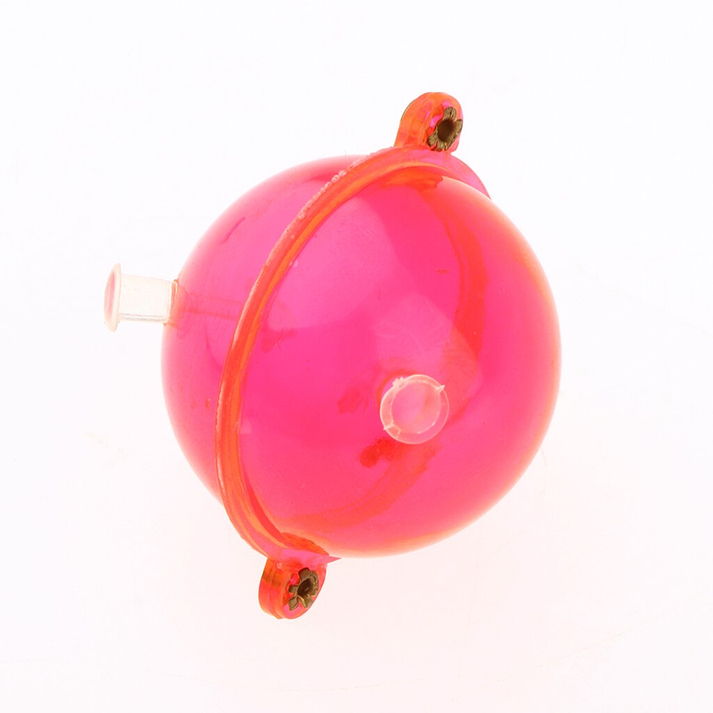 5 Pieces Round Fishing Bobber Double Hole Water Bubble Float Air Lock ...
