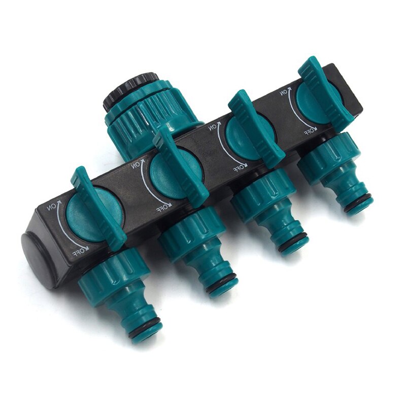 4/7Mm Tuin Watering Druppelbuis 4-Way Tap Slang Sp... – Grandado
