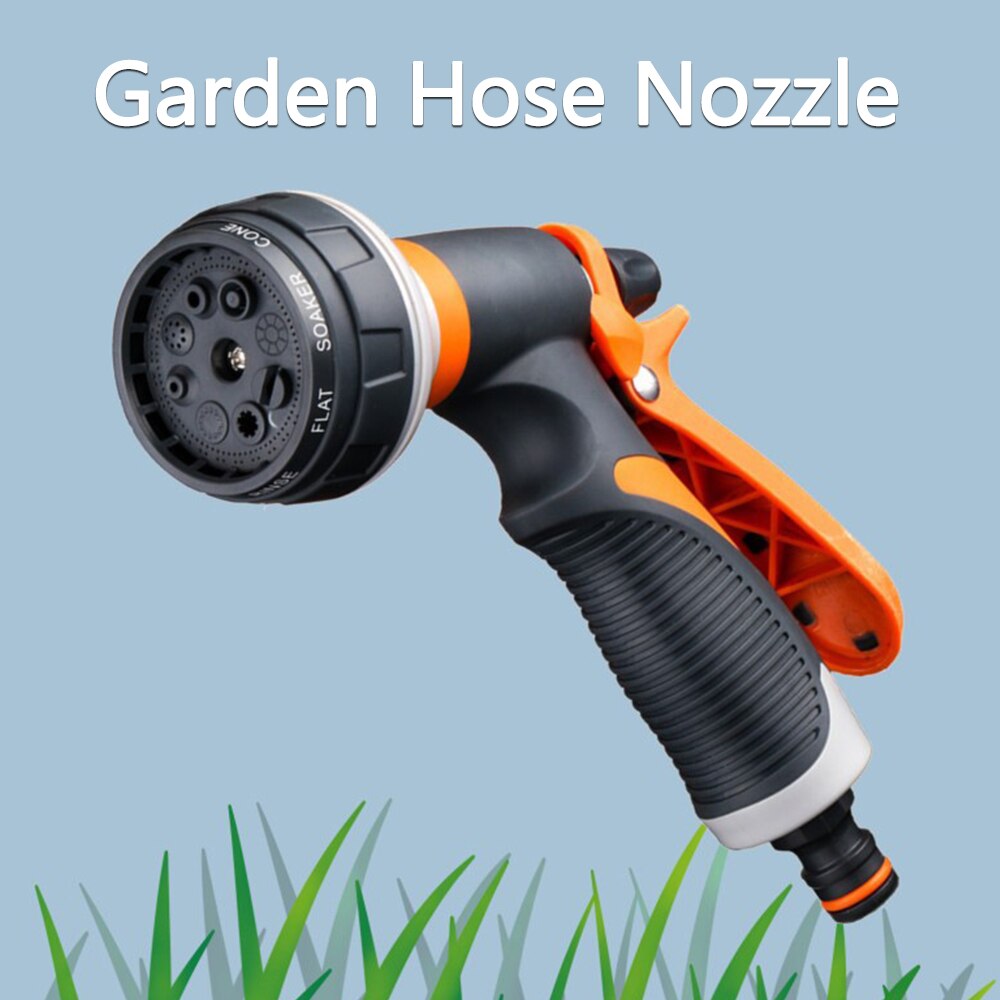 Garden Hose Nozzle 8 Spray Patterns for Bike Washi... – Vicedeal