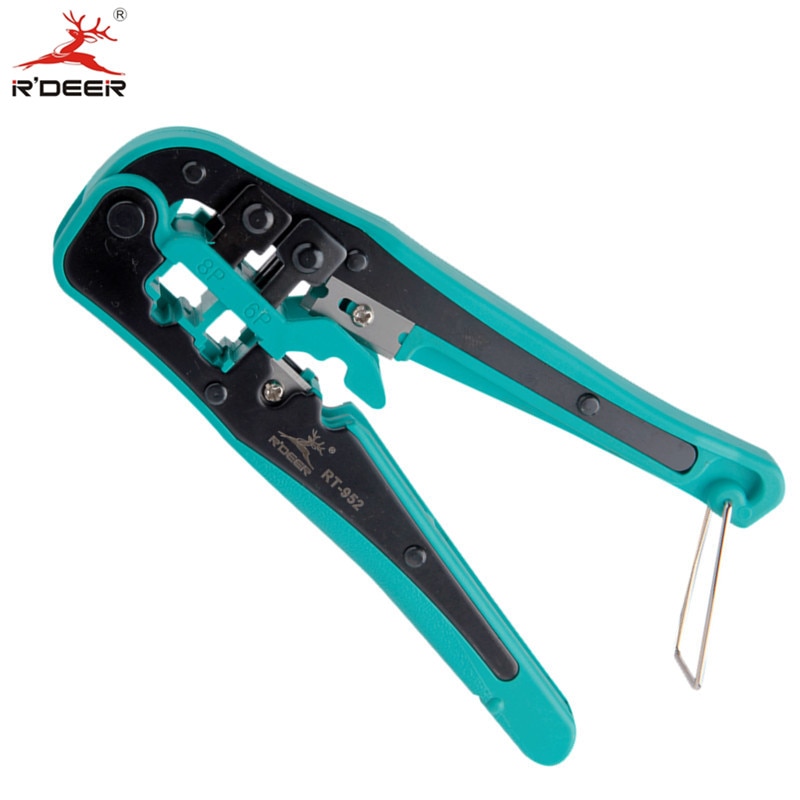 R'DEER Wire Stripper Telecom Crimping Tool for Cab... – Grandado