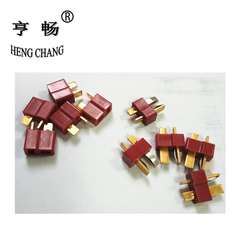 T Plug Male Female Connectors Deans Style for li i... – Grandado