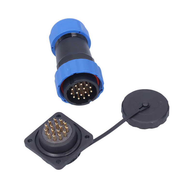 Waterproof Power Connector Square 4 Hole Aviation ... – Grandado