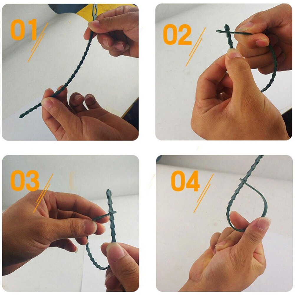 50Pcs Reusable Plastic Landscape Fishbone Spur Pla... – Vicedeal