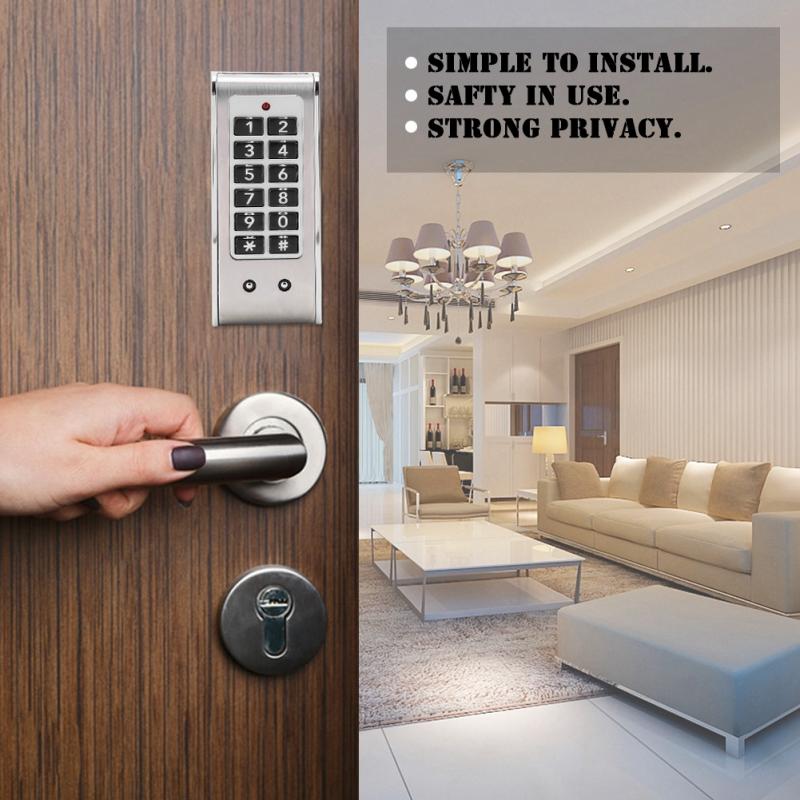Stainless Steel Electronic Password Lock Temporary... – Vicedeal