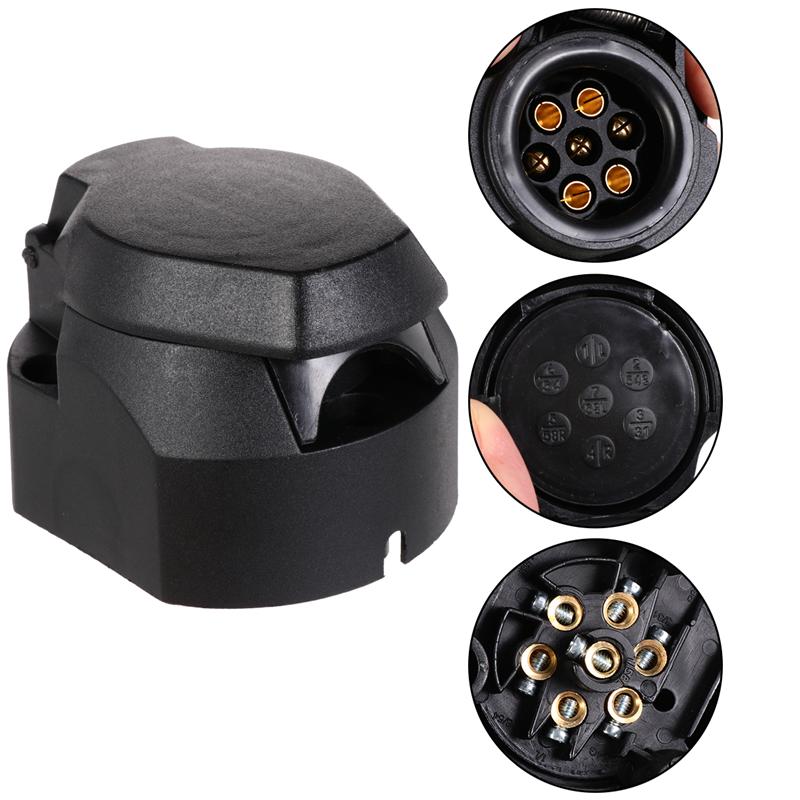 2pcs 12V 7 Pin Trailer Adapter Socket Truck Interf... – Vicedeal