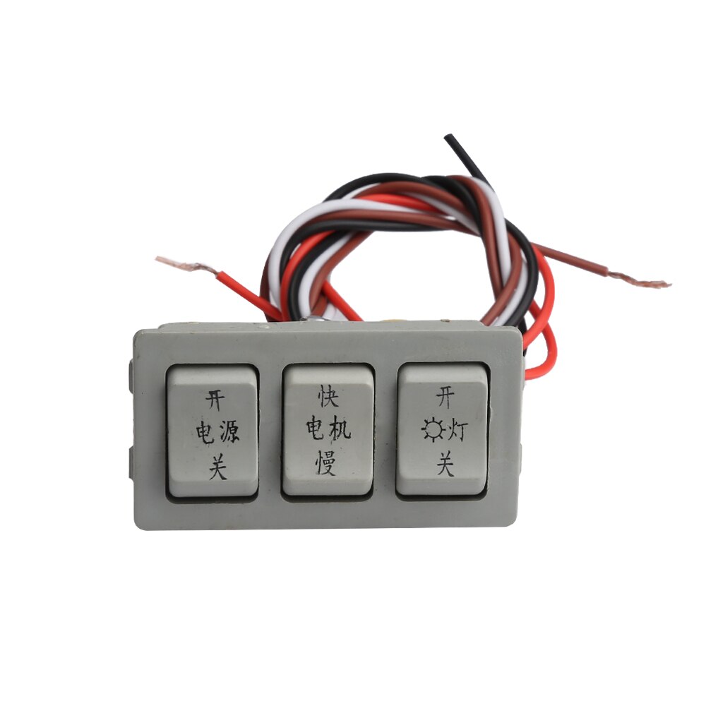 Range Hood Switch 3 Keys Smoke Exhaust Ventilator Grandado