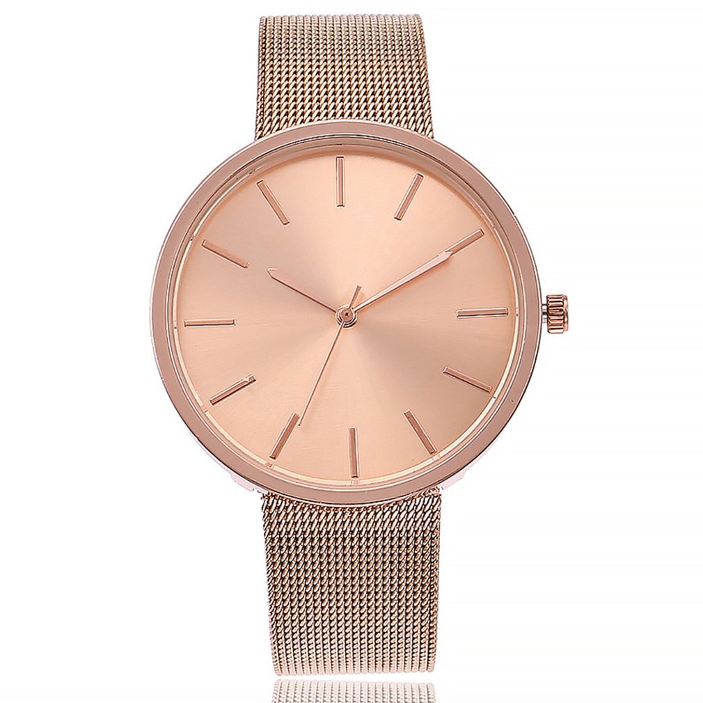 Smple Mesh Strap Quartz Watch Simple Wristwatch Qu... – Grandado