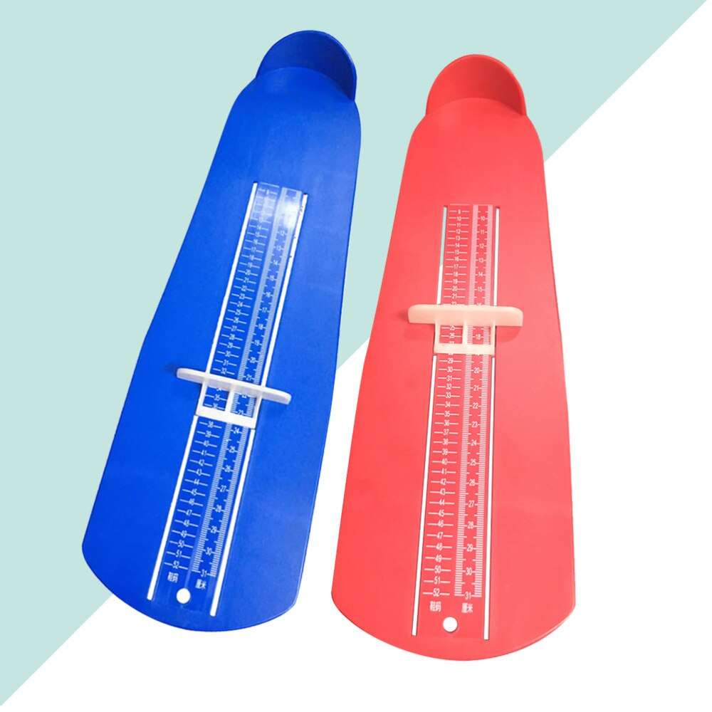 1 Set 2Pcs Foot Sizer Foot Ruler Feet Measure Devi... – Grandado