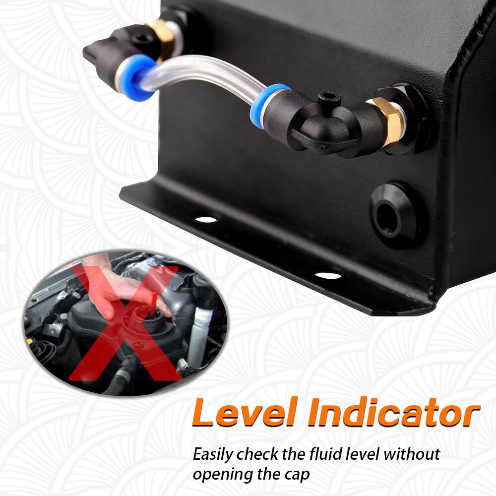 1L Oil Catch Can Reservoir Tank Coolant Tank Coola... – Grandado