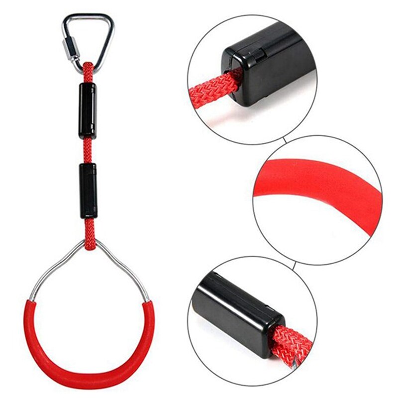 2 Pcs Swing Bar Rings Children's Gymnastics Ring,S... – Grandado