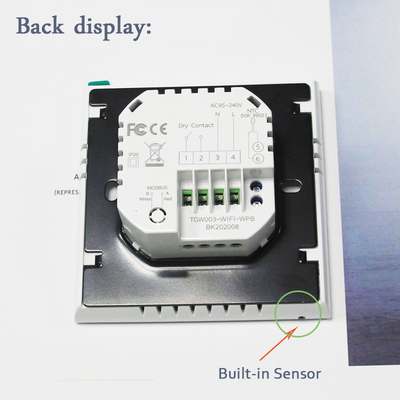 Beok Tuya Wifi Thermostat For Gas Boiler Temperatu... – Grandado