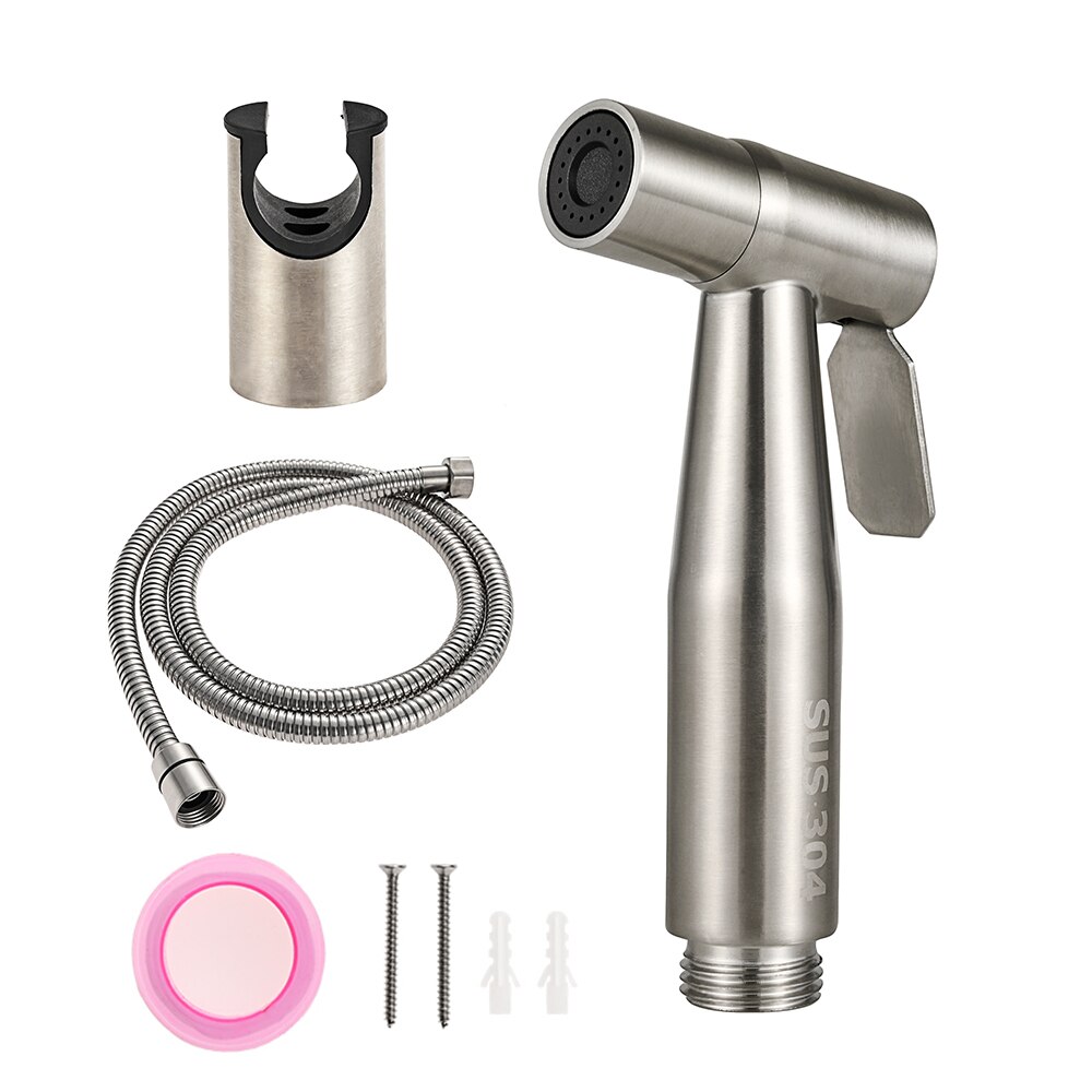 Kädessä pidettävä wc bideesuihku ruostumattomasta ... – Grandado