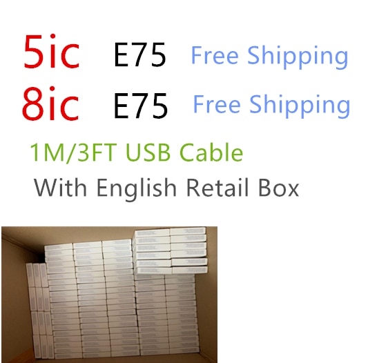 10Pcs 5ic/8ic chip 1m/3ft 2m E75 Chip i7/i8 model ... – Grandado