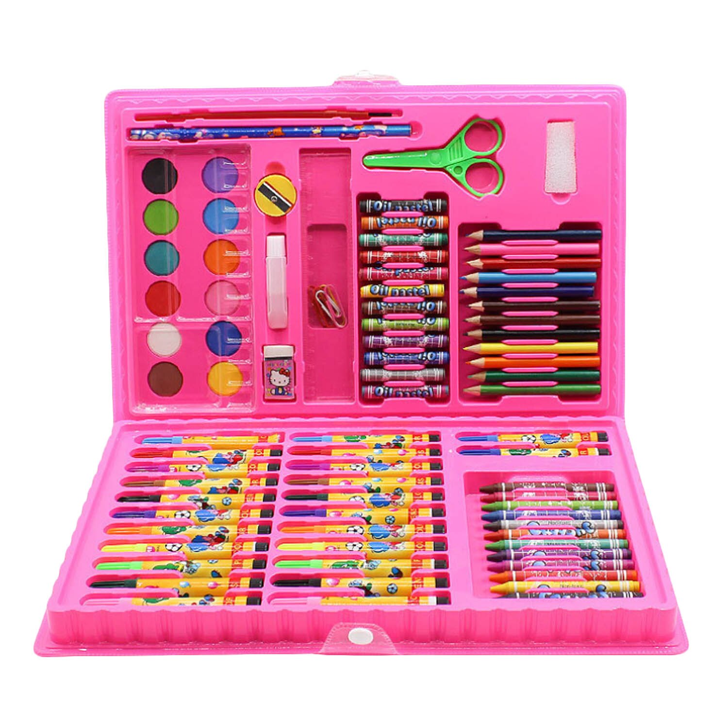 86pcs Children Kids Colored Pencil Artist Kit Pain... – Grandado