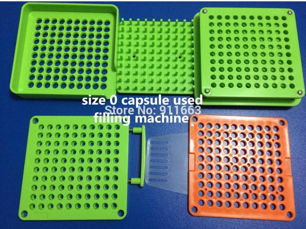 (000#,00#,0#,1#,2#,3# Capsule used)100 holes ABS m... – Grandado