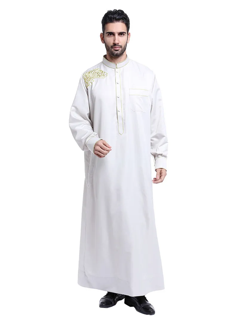 Traditional Muslim Men Jubba Thobe Islam Clothing ... – Grandado