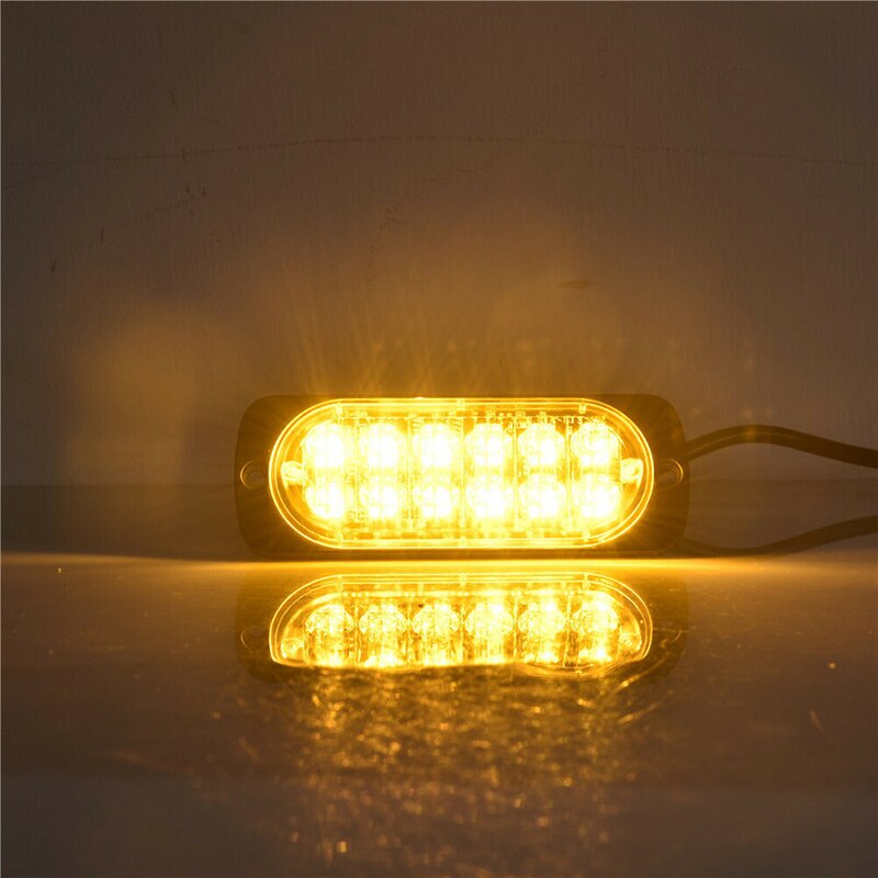 Willpower Amber 12LED 36W Car Truck Hazard Emergen... – Vicedeal