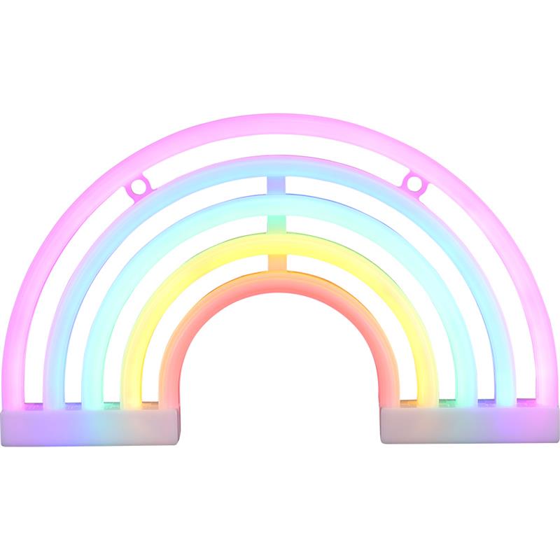 Cute Rainbow Neon LED Rainbow Light Lamp For Chris... – Grandado