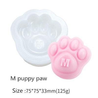 Cat Paw Silicone Mold Dog Paw single and 8 Cavity ... – Grandado