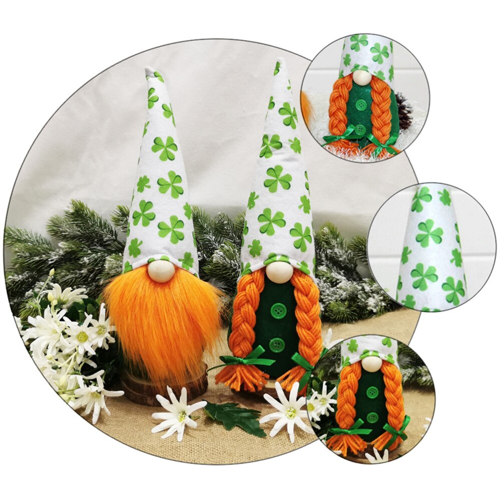 1 Pc St. Patrick's Day Party Decor Lovely Clover G... – Grandado