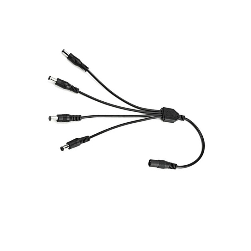 Power Splitter 1 Naar 4 Security Camera Dvr 1 Dc M... – Vicedeal