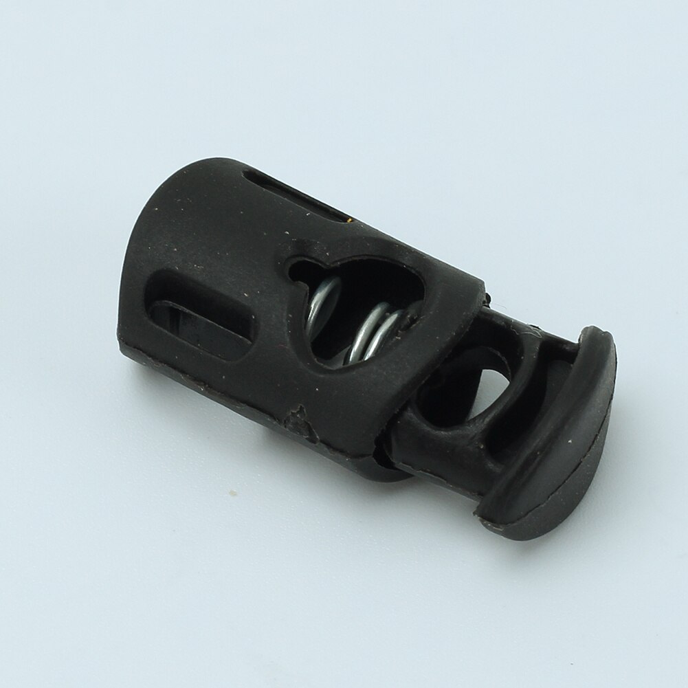 10 Stuks Zwart Plastic Toggle Lente Sluiting Stop ... – Grandado